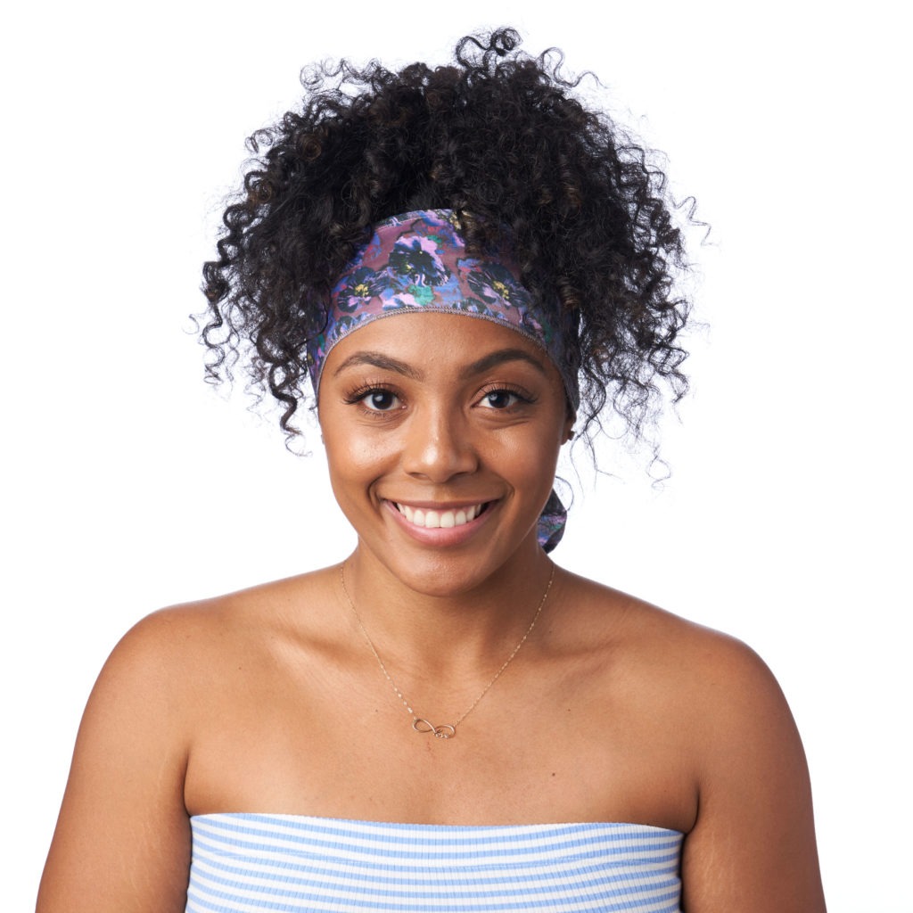 Wild Orchid Silk Edge Laying Scarf – Pure Silk DuRags