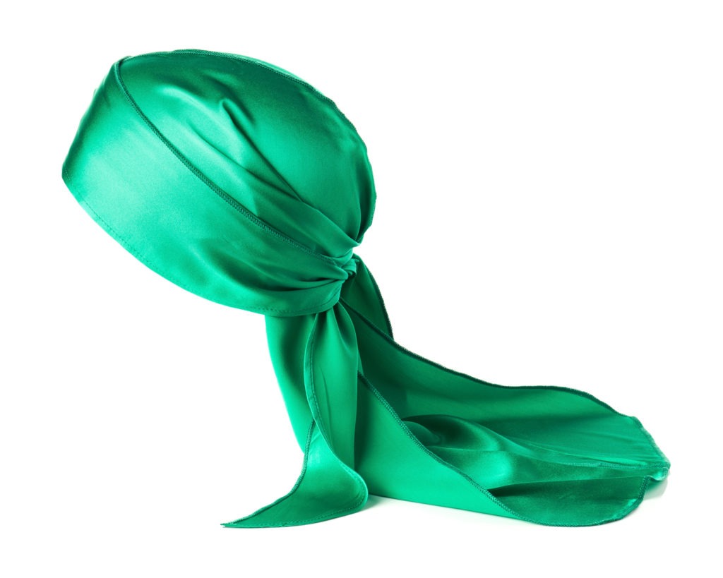 Emerald Green Silk Durag - 100% Authentic Pure Silk Durag (USA)